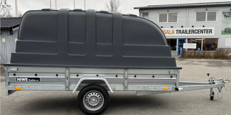 Niwe 304 PRO med huv - Gasdämpad tipp - Trailercenter